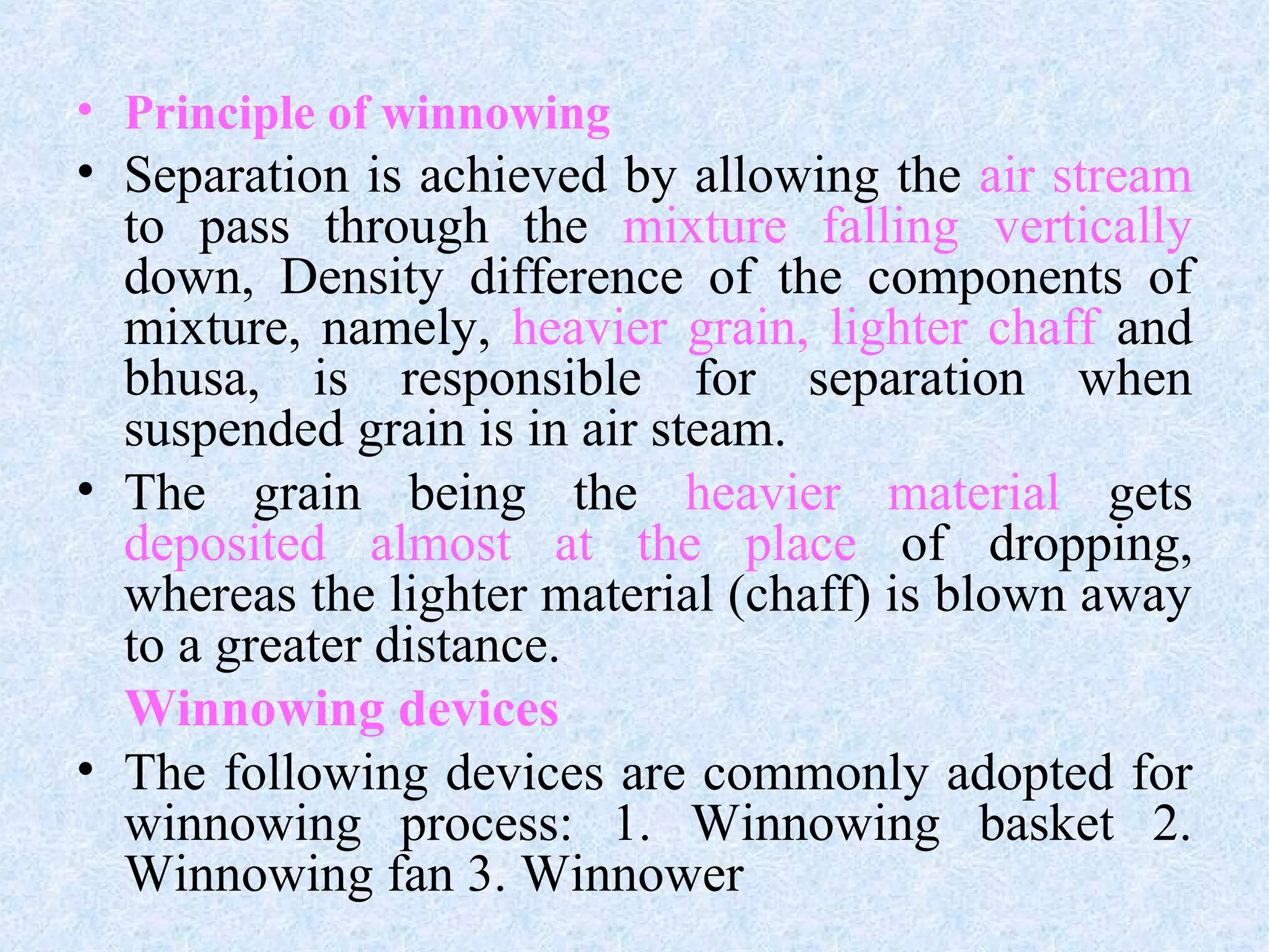 Threshing of food grain crops | PPT