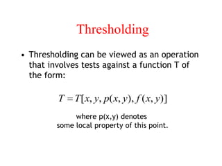 Thresholding.ppt