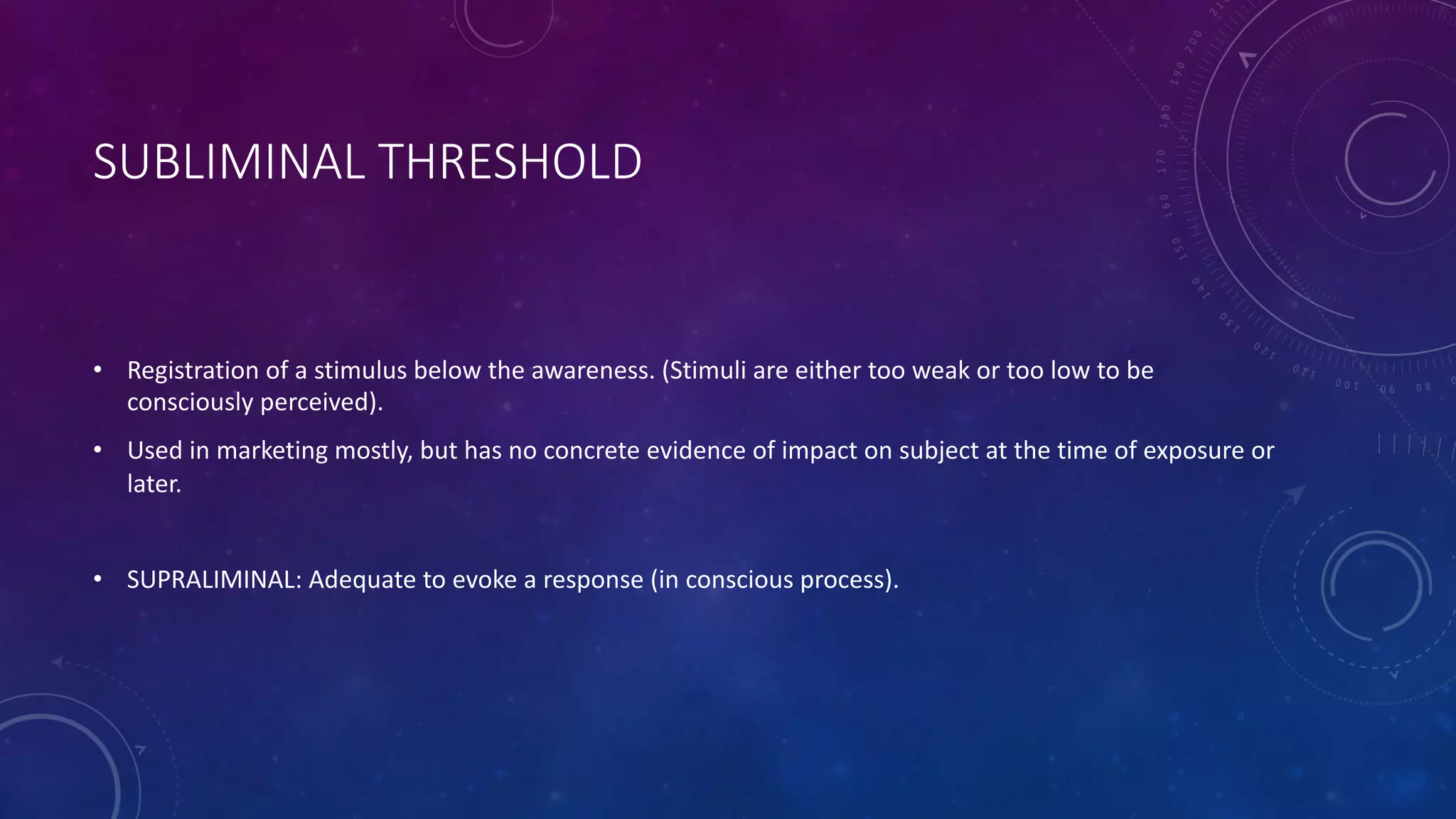 Threshold in Psychophysics Psychology | PDF