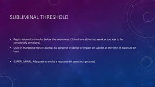 Threshold in Psychophysics Psychology | PDF