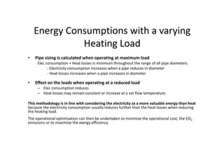 District Heating Network Pipe Sizing Concept | PDF