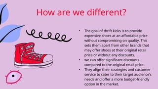 ADVERTISING CAMPAIGN ON A NEW BRAND: THRIFTKICKSS | PPTX
