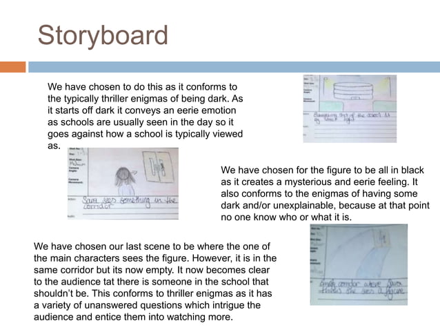 Thriller movie-presentation | PPT