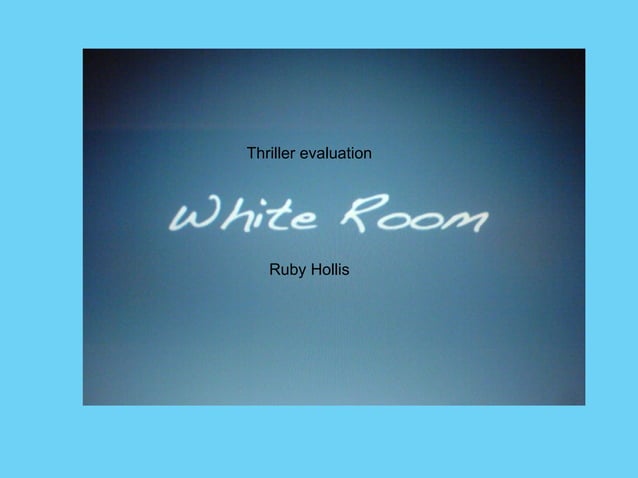Ruby Hollis Evaluation | PPT