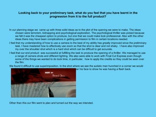 Ruby Hollis Evaluation | PPT