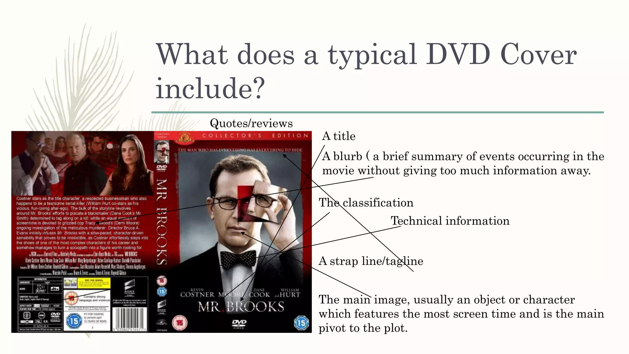 Thriller dvd cover research (By Jodie Taylor) | PPTX