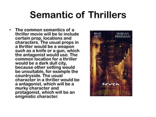 Thriller genre | PPT
