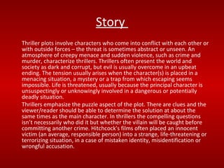 The Thriller Genre | PPT