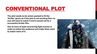 Thriller genre conventions | PPTX