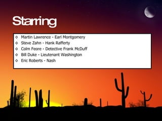 Thriller Genre Investigation | PPT