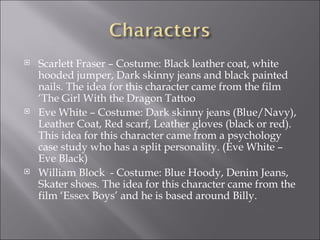 Thriller planning | PPT