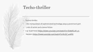 Thriller research media mel | PPT