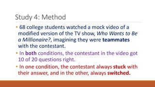 A Review of “Counterfactual thinking and the first instinct fallacy” by ...