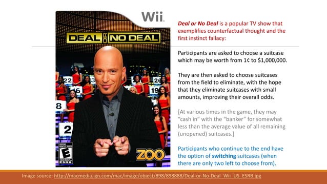 A Review of “Counterfactual thinking and the first instinct fallacy” by ...