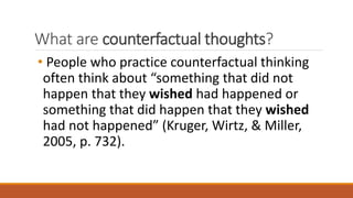 A Review of “Counterfactual thinking and the first instinct fallacy” by ...