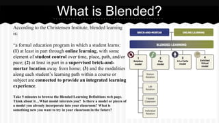 Thrive Blended Learning | PPT