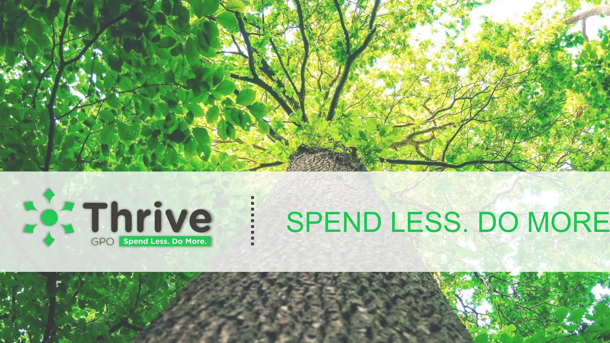 Thrive GPO Introduction | PPT