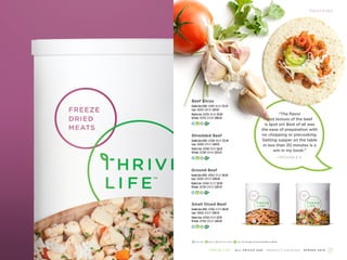 Thrive life catalog-sprg_2019 | PDF
