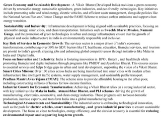 India's Vision for a Thriving and Sustainable Economy by 2047 | PPTX