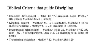 THRIVING AS A DISCIPLING COMMU NITY.pptx