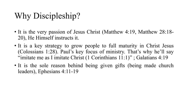 THRIVING AS A DISCIPLING COMMU NITY.pptx