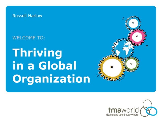 Thriving in a Global Organization | PDF