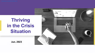Thriving in the Crisis Situation | PDF