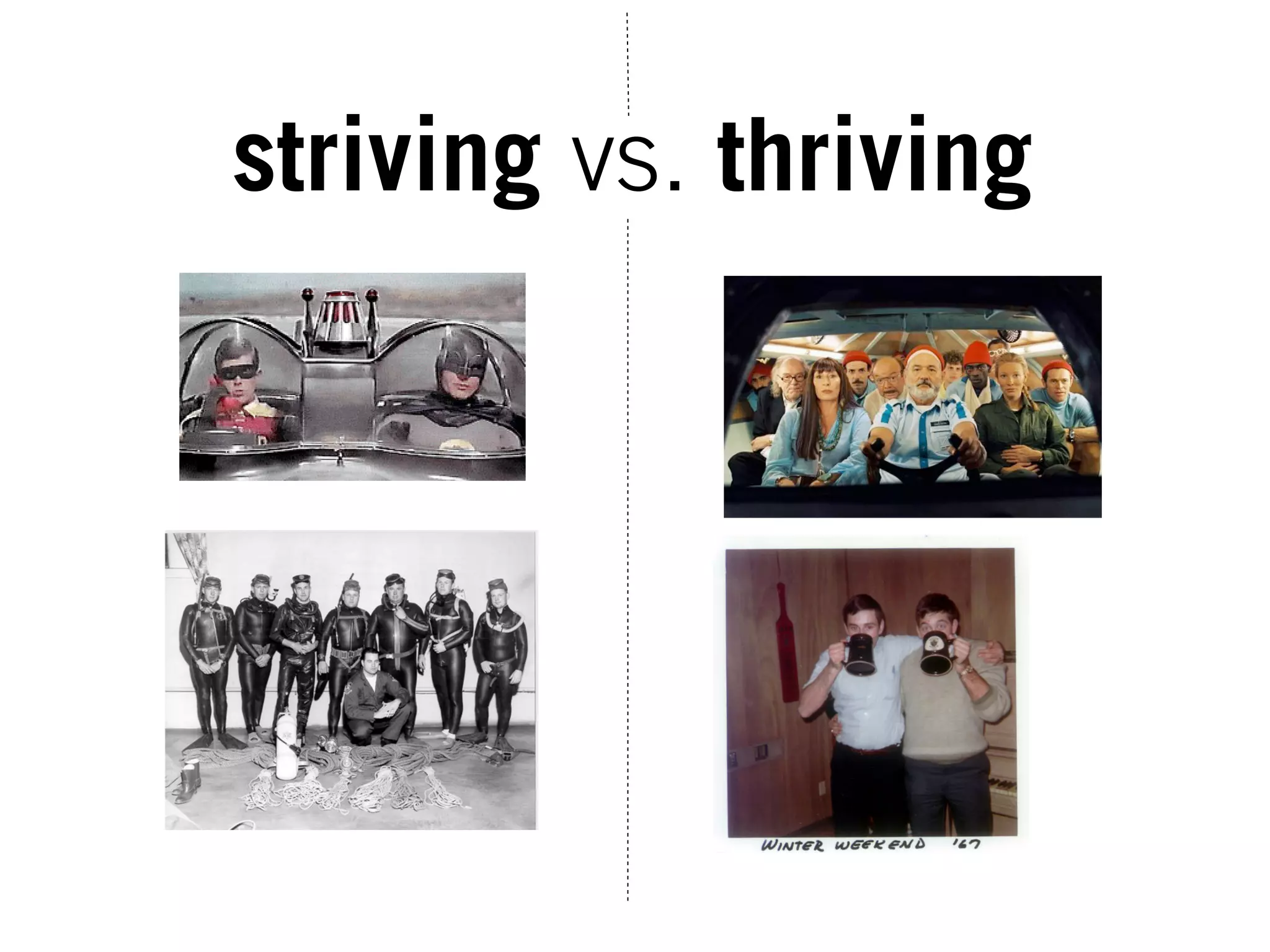 Thriving vs Striving in Creative Teams | PPT