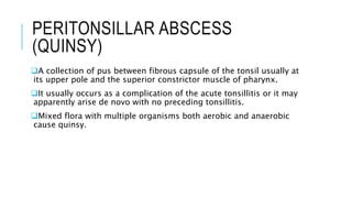Throat, Anatomy and clinical diseases | PPTX