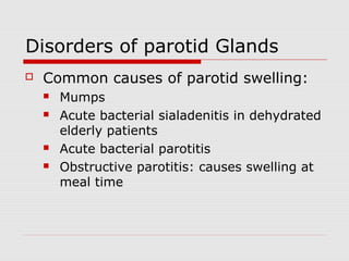 Salivary Glands Disorders | PPT
