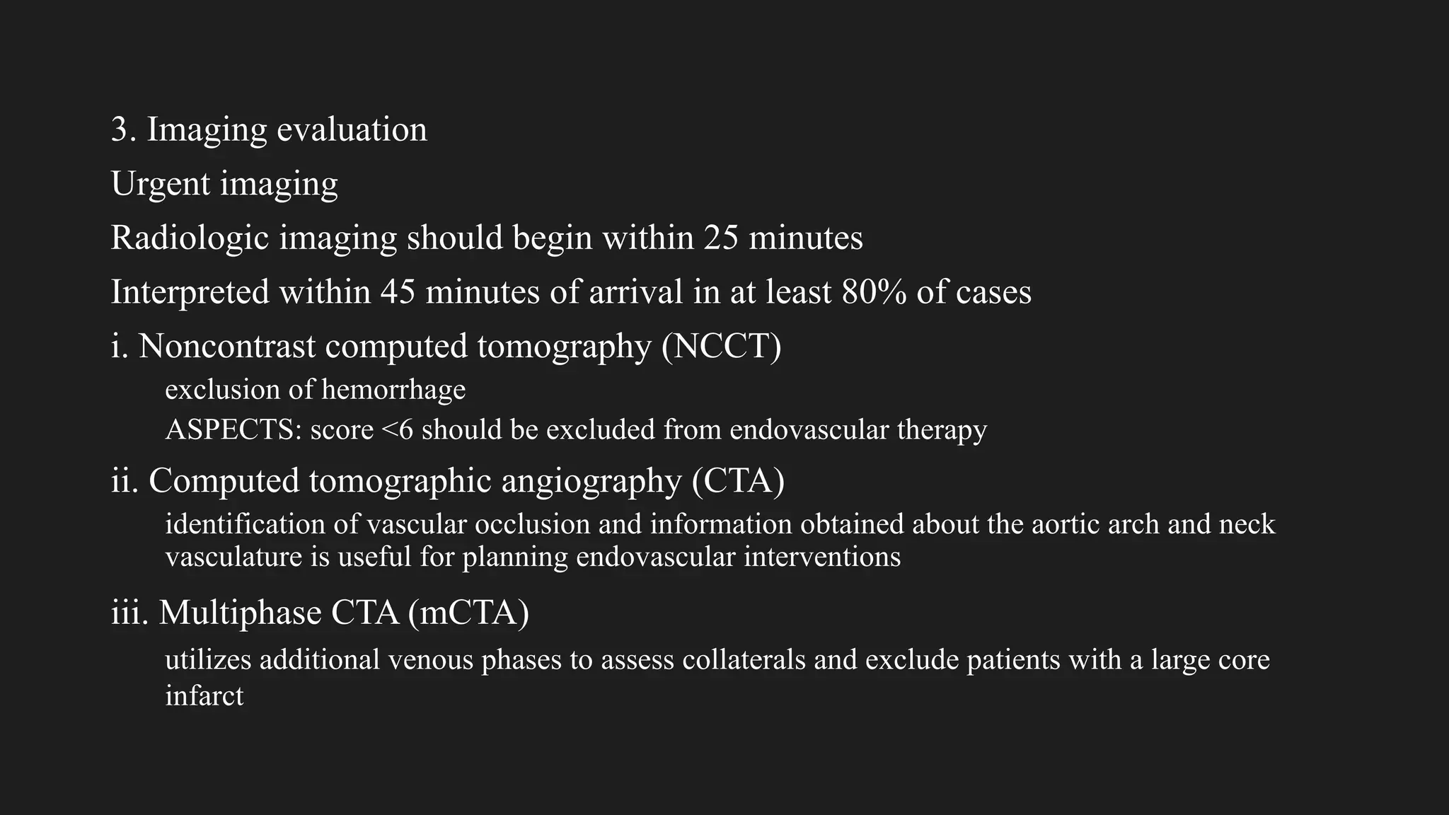 Intravenous acute ischemic stroke including thrombectomy | PPTX
