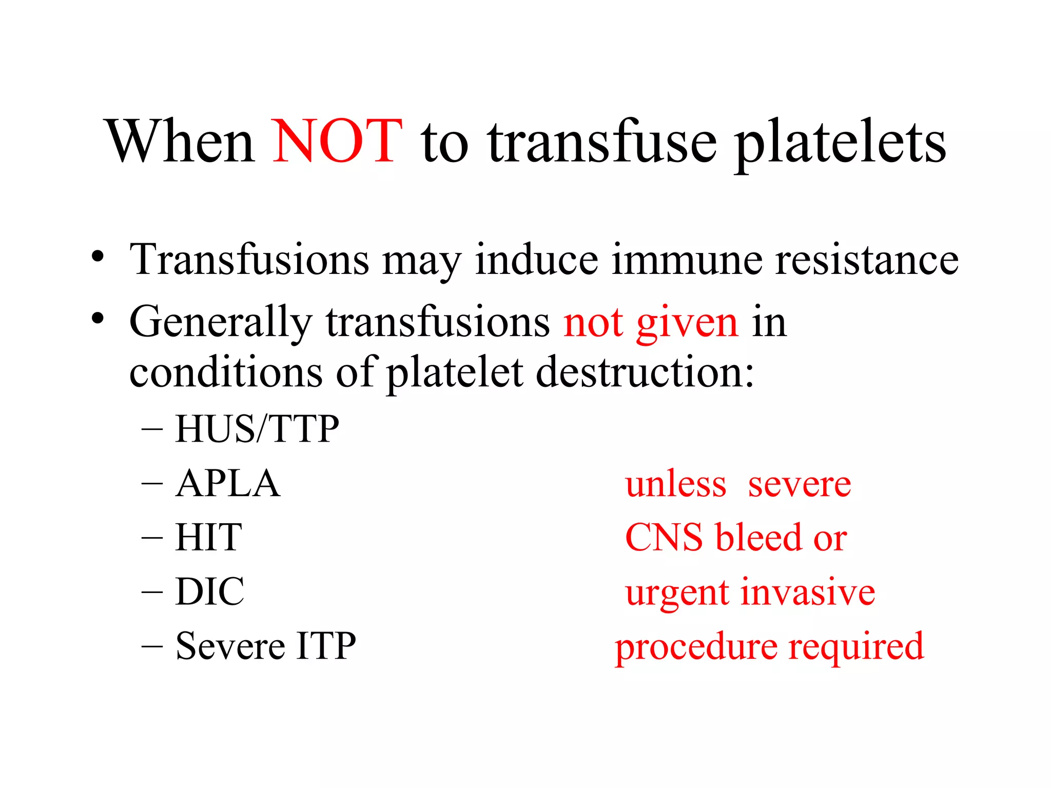 Thrombocytopenia | PPT