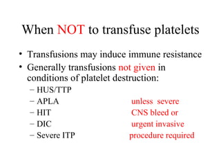 Thrombocytopenia | PPT