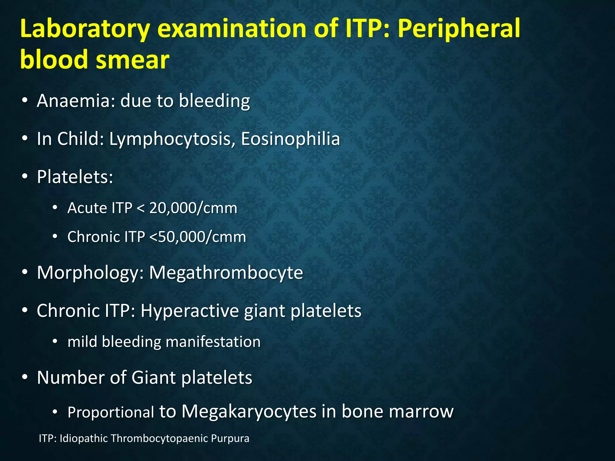 Thrombocytopenia | PPTX