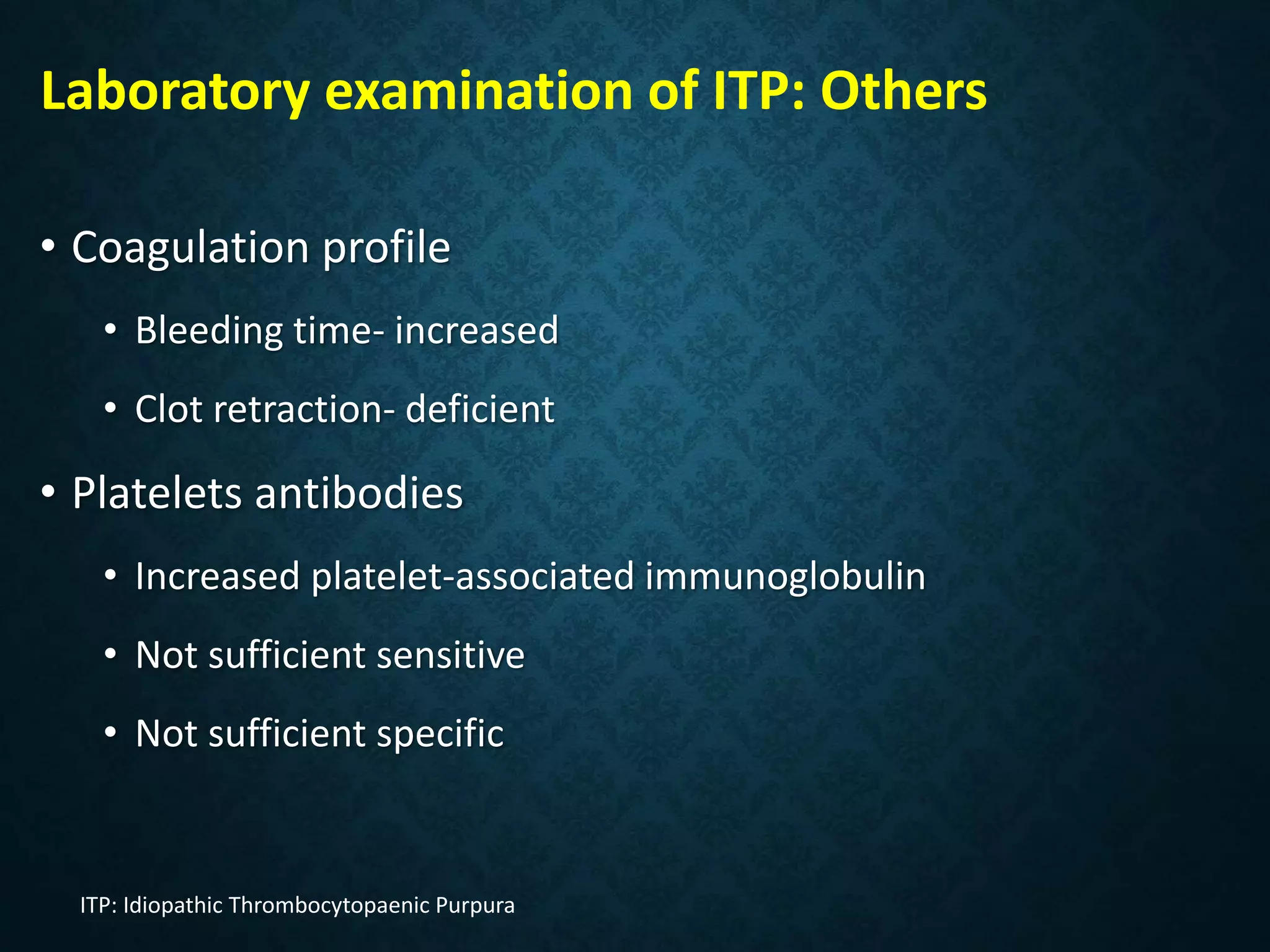 Thrombocytopenia | PPTX