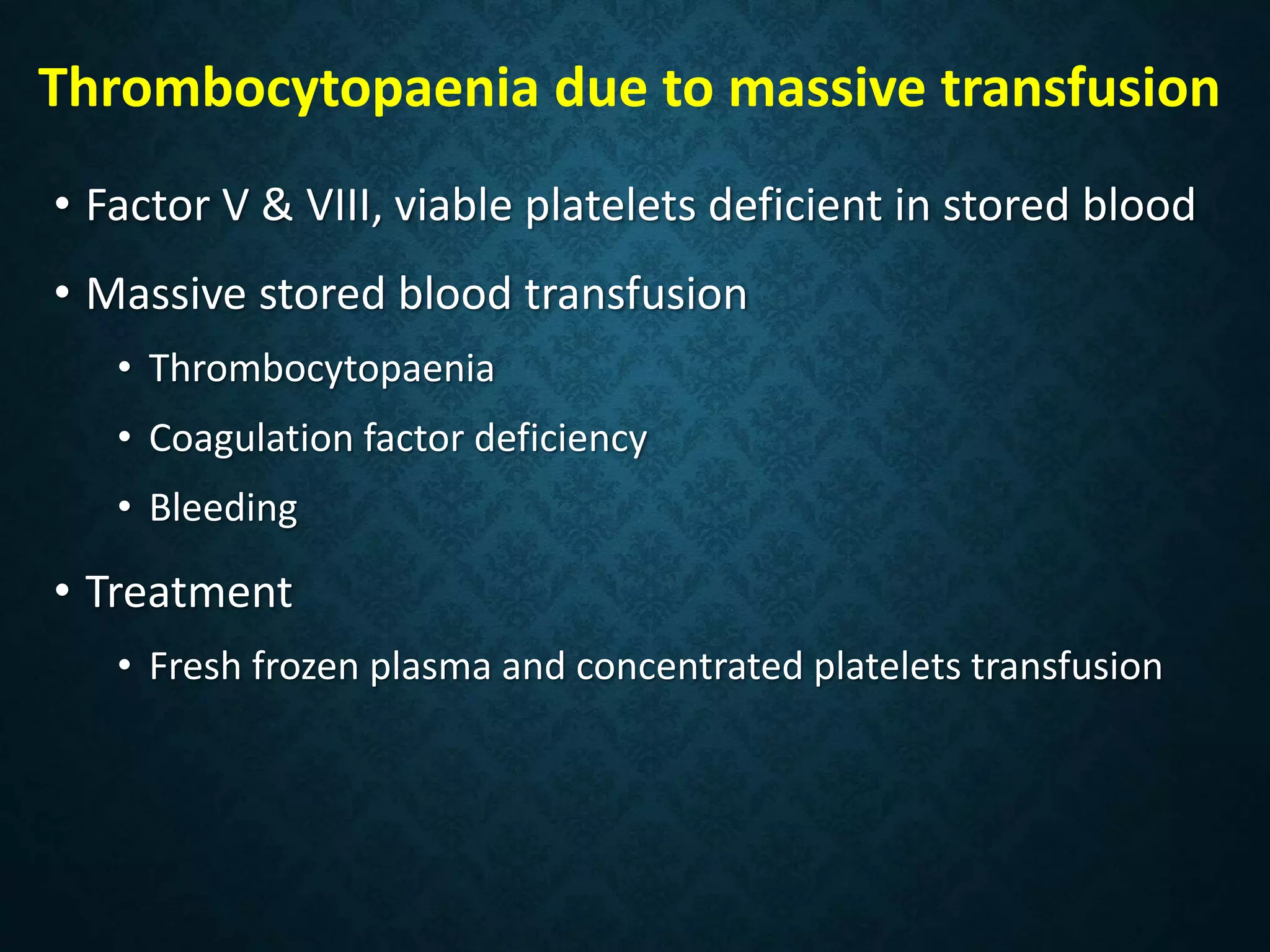 Thrombocytopenia | PPTX