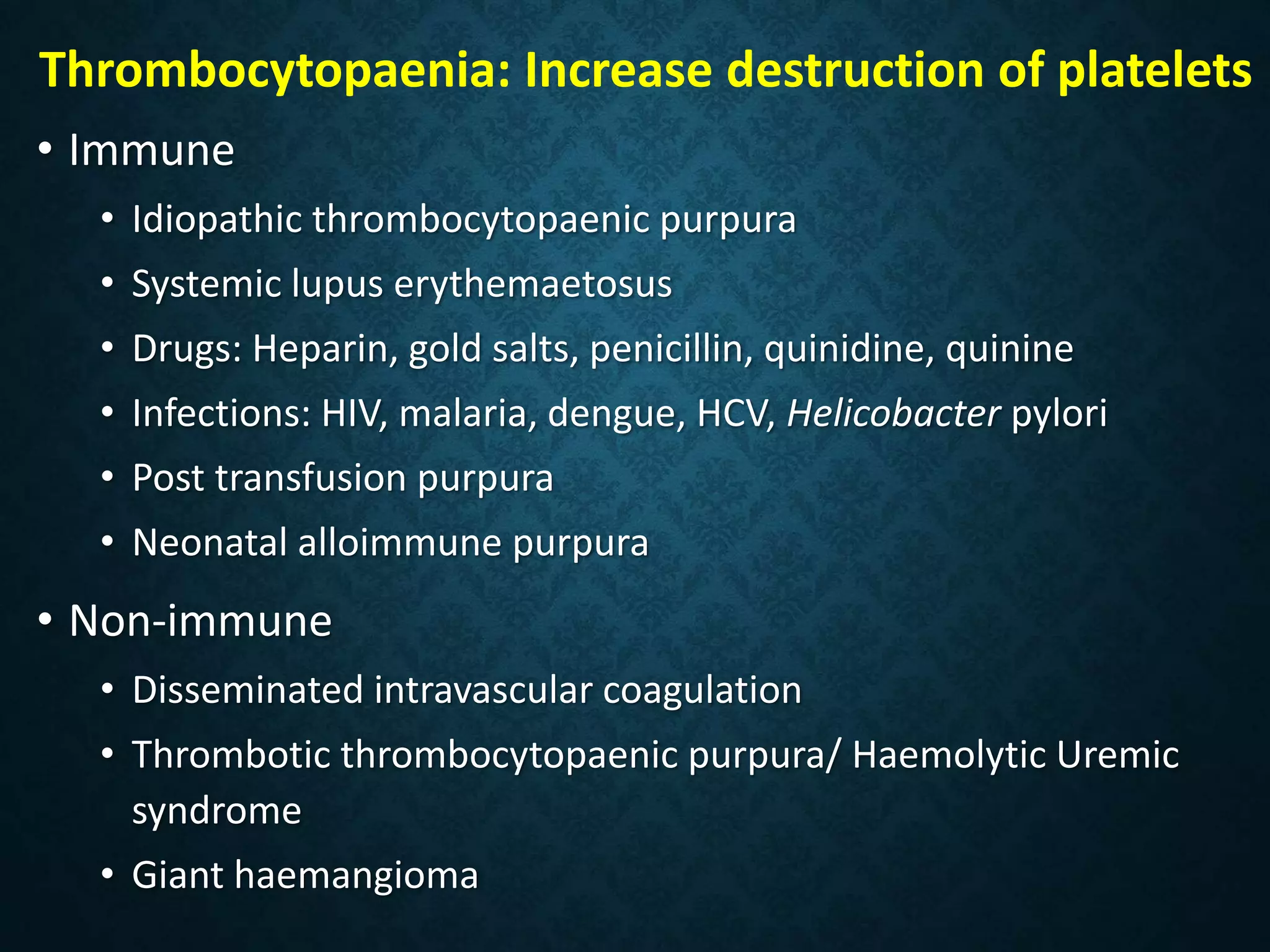 Thrombocytopenia | PPTX