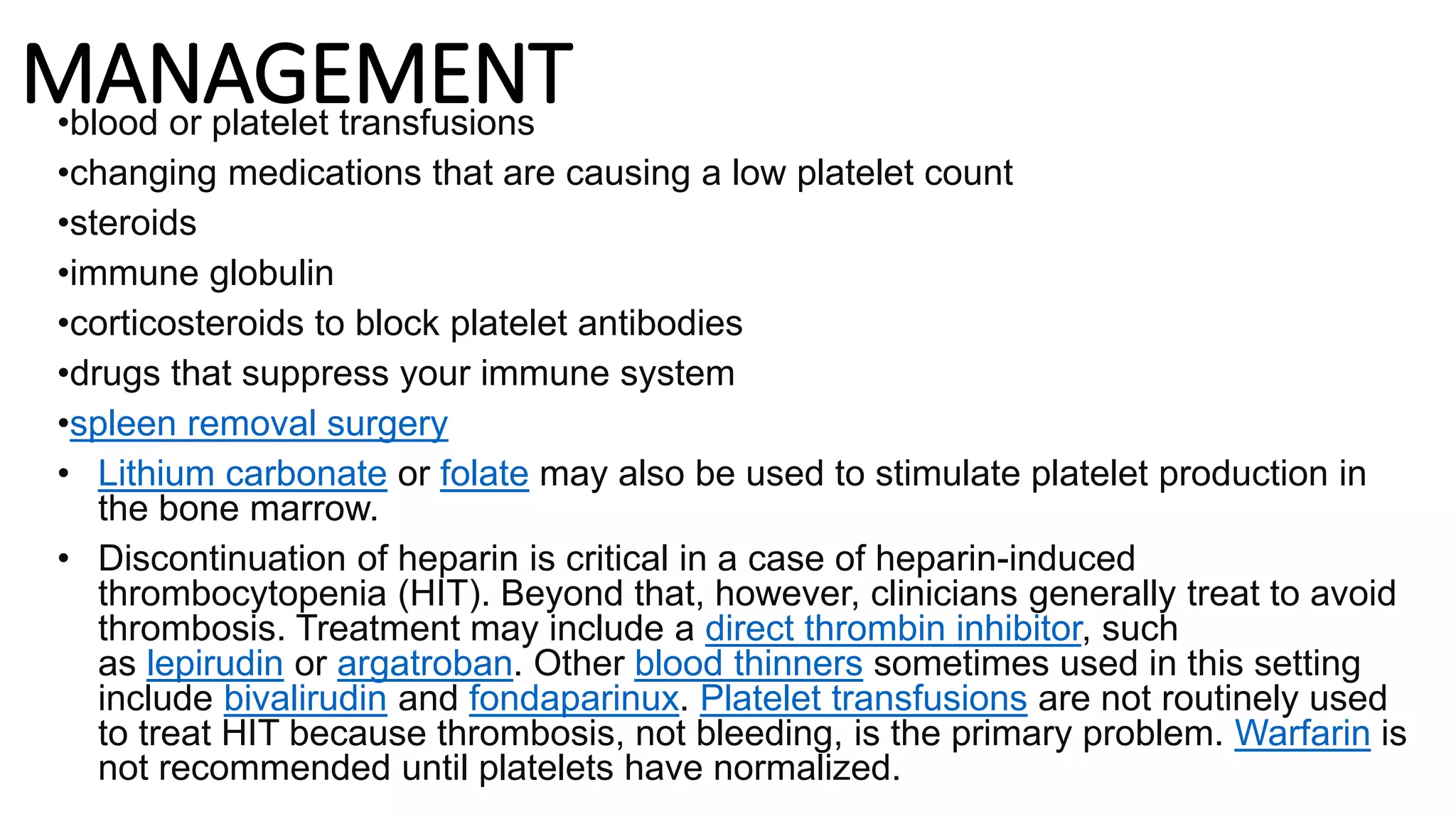 Thrombocytopenia | PPTX
