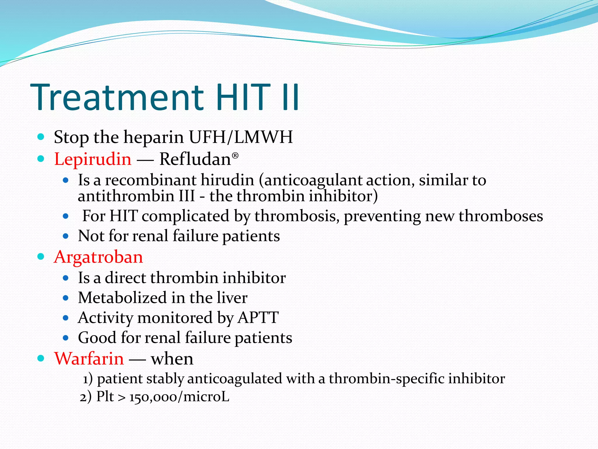 Thrombocytopenia | PPSX