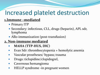 Thrombocytopenia | PPSX