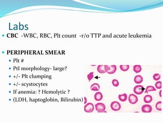 Thrombocytopenia | PPSX