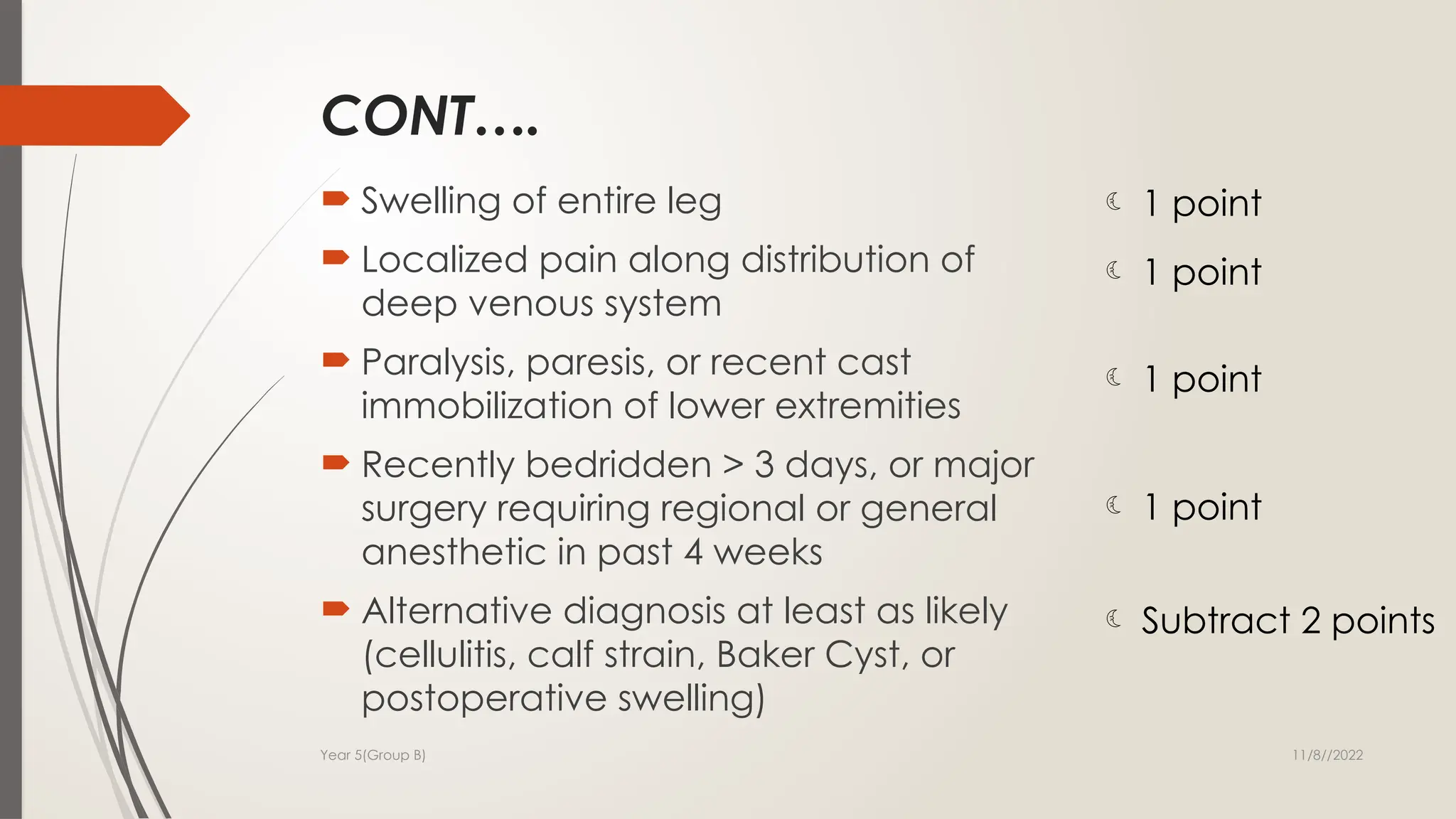 Thromboembolic Disorders (Deep Vein Thrombosis).pptx