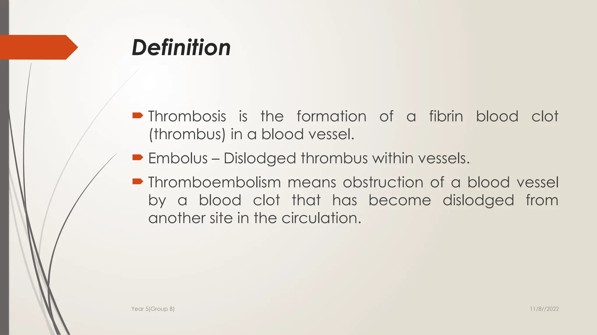 Thromboembolic Disorders (Deep Vein Thrombosis).pptx