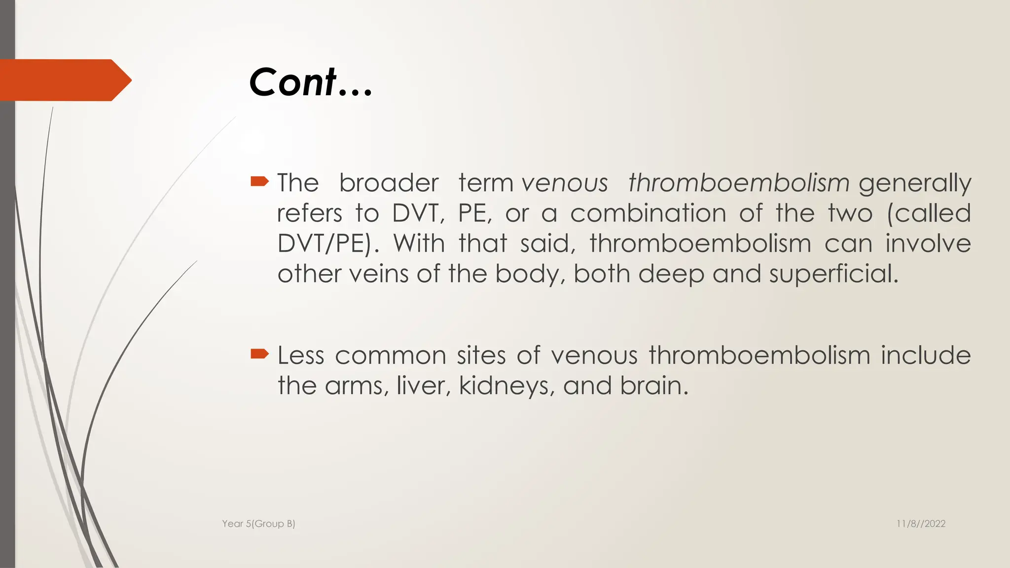 Thromboembolic Disorders (Deep Vein Thrombosis).pptx