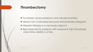 Thromboembolic Disorders (Deep Vein Thrombosis).pptx