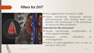 Thromboembolic Disorders (Deep Vein Thrombosis).pptx