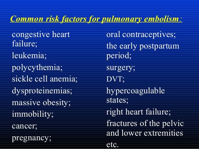 Thromboembolism,pulmonary embolism,general pathology