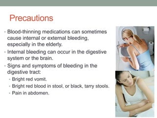 Thromboembolism and Elderly | PPTX
