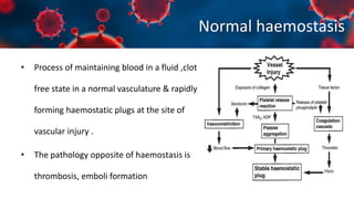 Thromboembolism | PPTX
