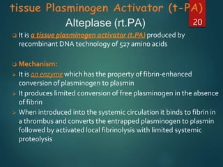 thrombolytic agents ICU nurse class.pptx